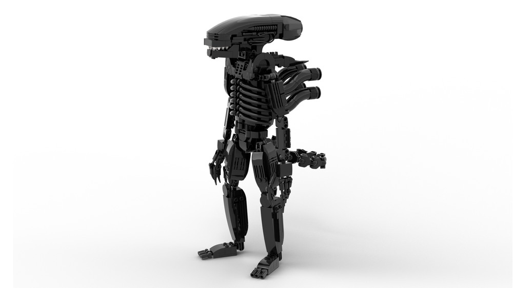 LEGO MOC Alien Xenomorph Posable Figure by skyfox2k | Rebrickable ...