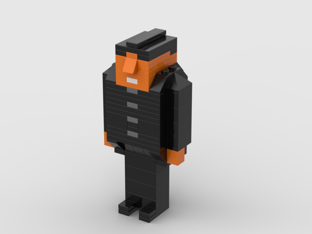 LEGO MOC-185560 Kim Jong Un by Holgi | Rebrickable - Build with LEGO