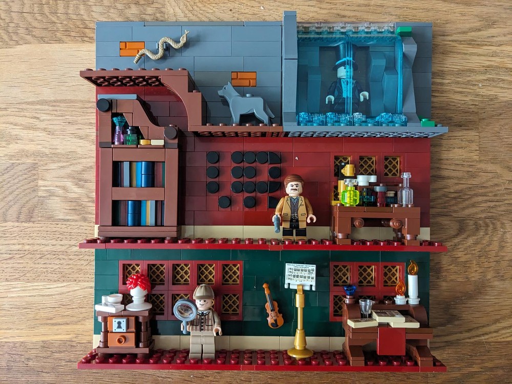 LEGO MOC A Tribute to Sherlock Holmes by isravaen | Rebrickable - Build ...