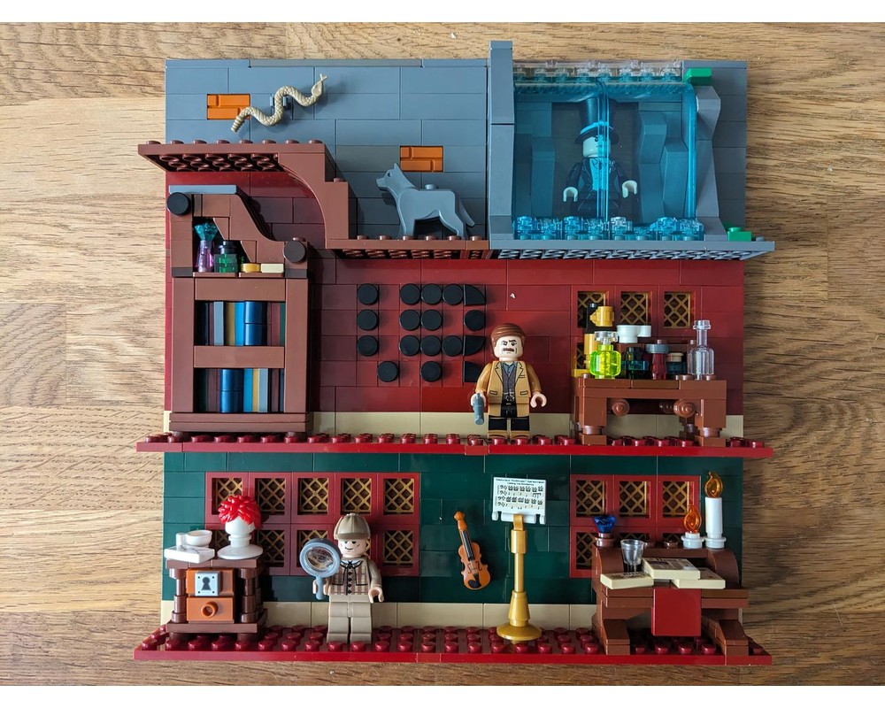 LEGO MOC A Tribute to Sherlock Holmes by isravaen | Rebrickable - Build ...