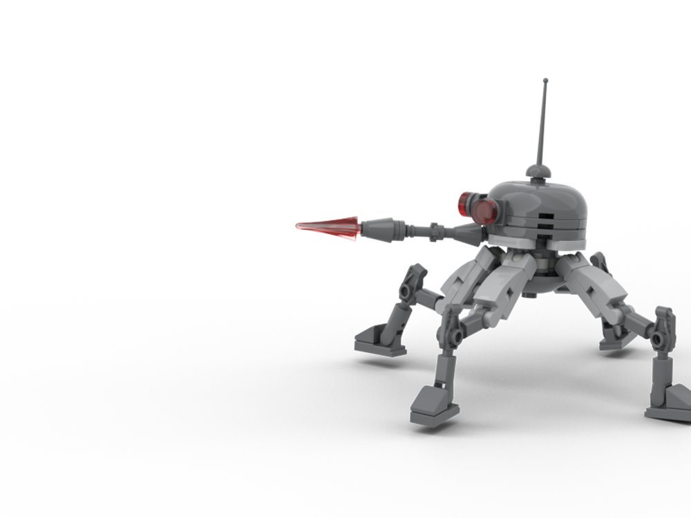 LEGO MOC Kashyyk Dwarf Spider Droid by ToxicBricks | Rebrickable ...
