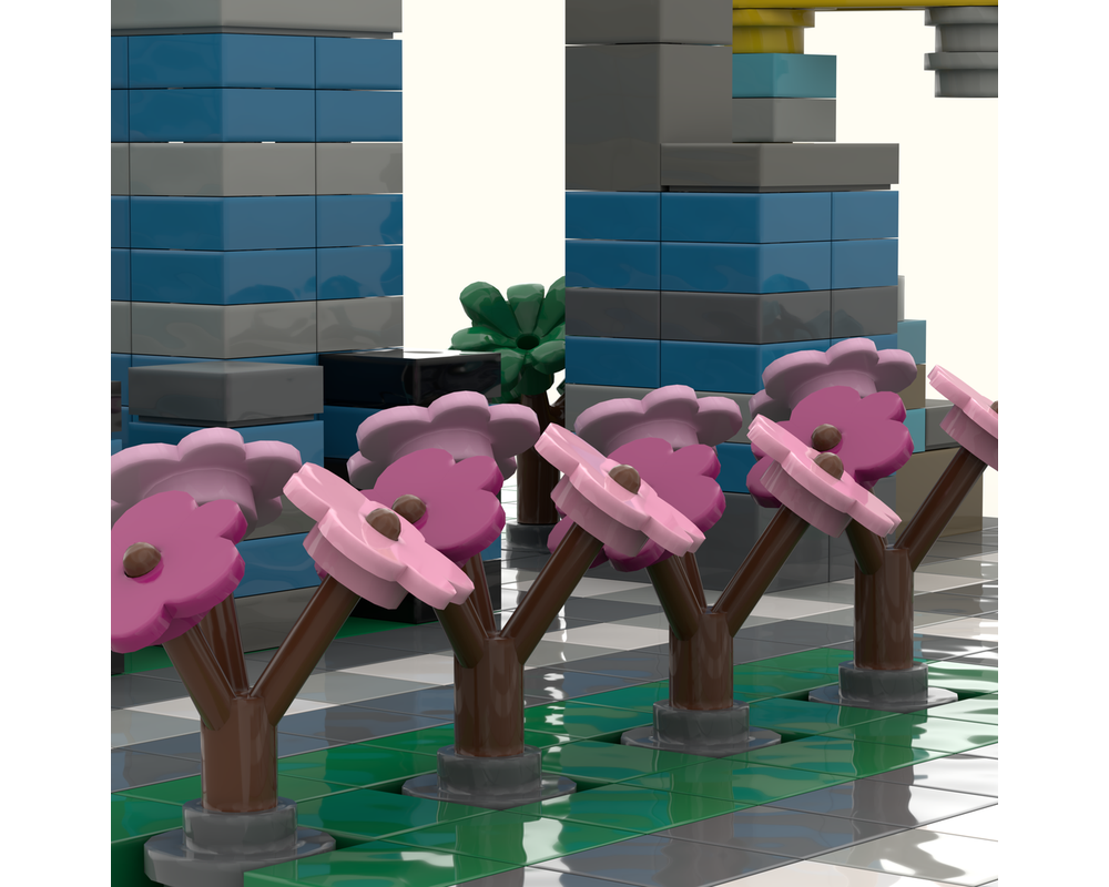 LEGO MOC Mini City by Txizu | Rebrickable - Build with LEGO