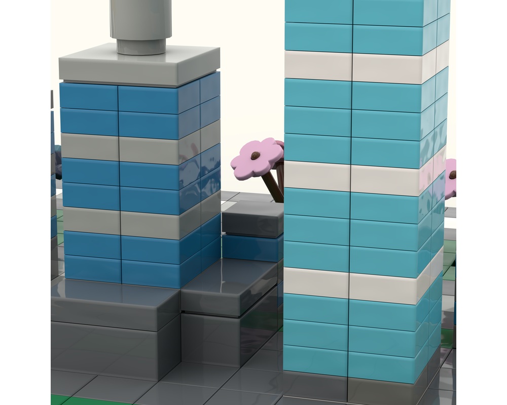 LEGO MOC Mini City by Txizu | Rebrickable - Build with LEGO