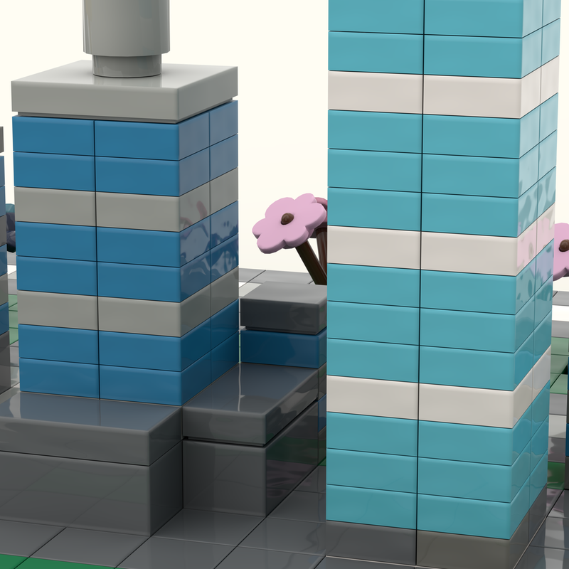 LEGO MOC-185574 Mini City by Txizu | Rebrickable - Build with LEGO