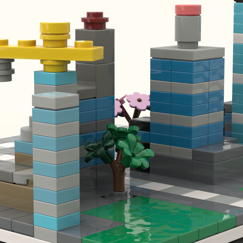 LEGO MOC-185574 Mini City by Txizu | Rebrickable - Build with LEGO