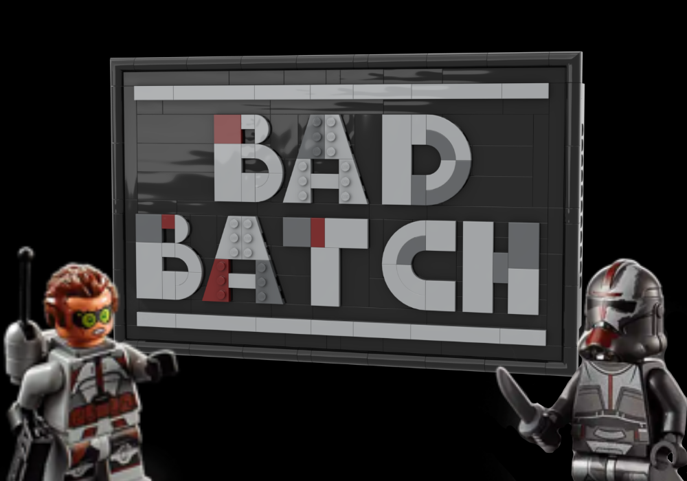 LEGO MOC "BAD BATCH" Wall Art by OrchardBuilds | Rebrickable - Build ...