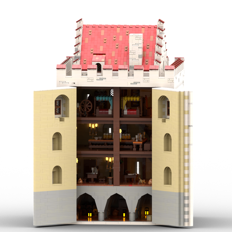 LEGO MOC Fortified House MOC by brickinger_ | Rebrickable - Build with LEGO