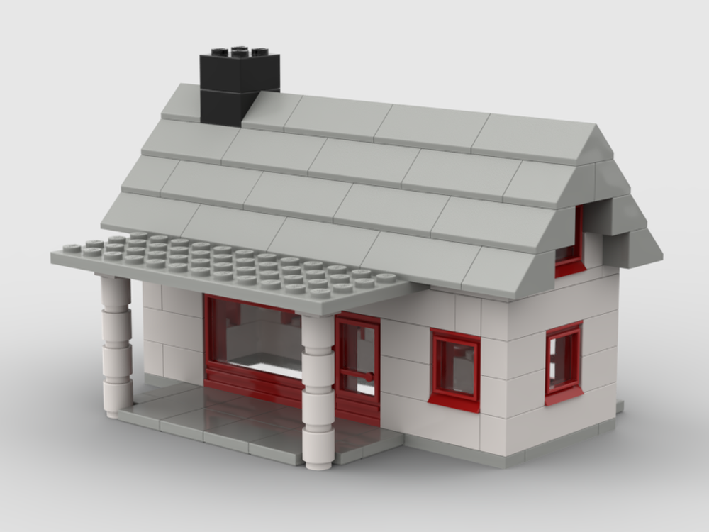 LEGO MOC The Acacia Town Plan Style Home by normivey | Rebrickable ...