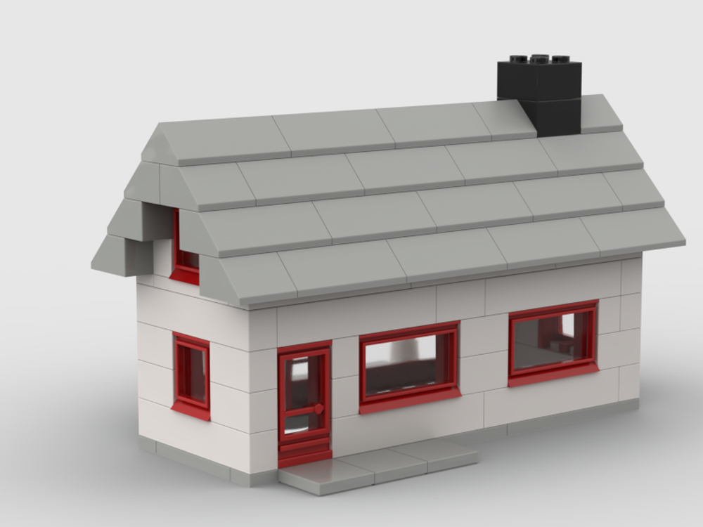 LEGO MOC The Acacia Town Plan Style Home by normivey | Rebrickable ...