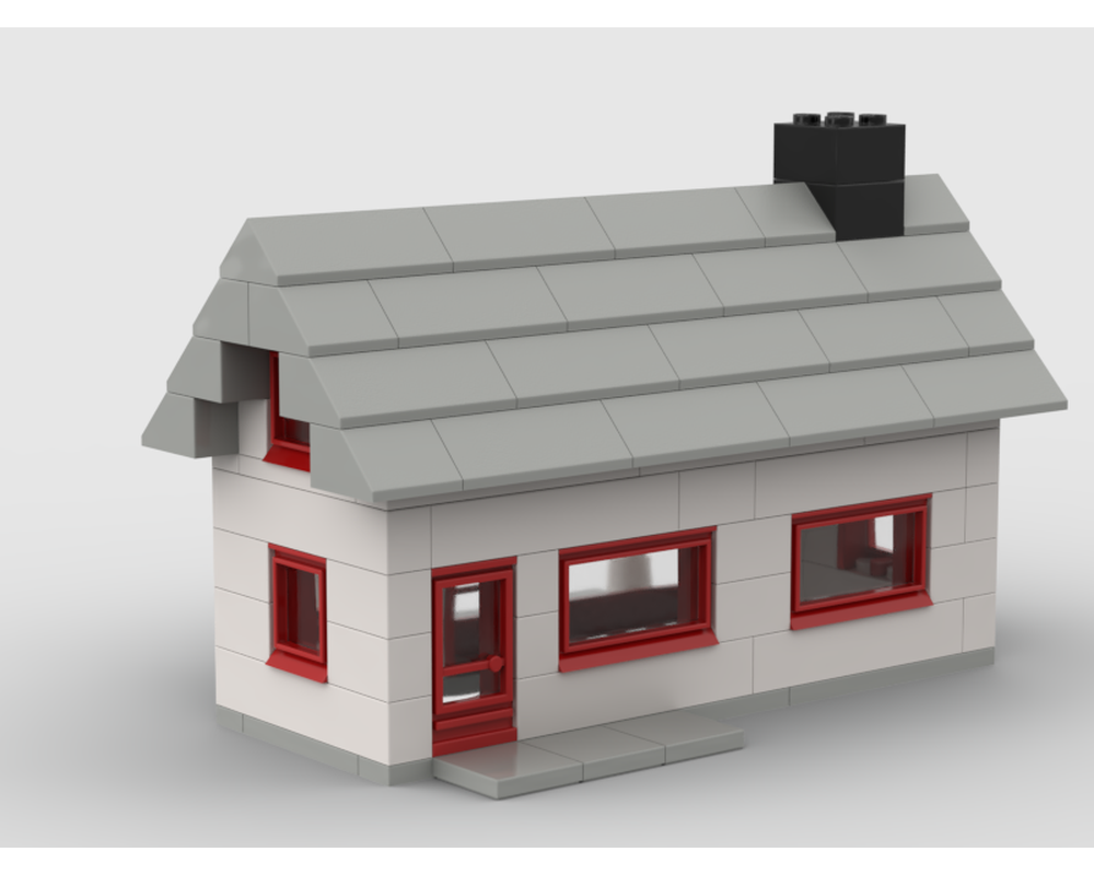 LEGO MOC The Acacia Town Plan Style Home by normivey | Rebrickable ...