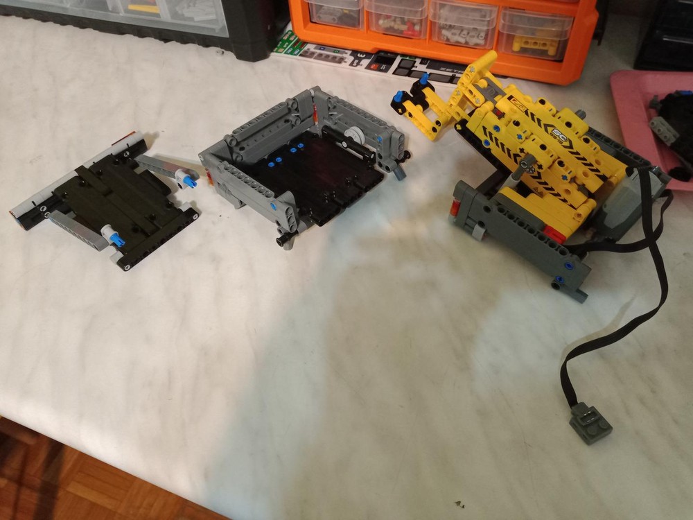 LEGO MOC Modular tow truck: rear ends by NVlegotechnic | Rebrickable ...