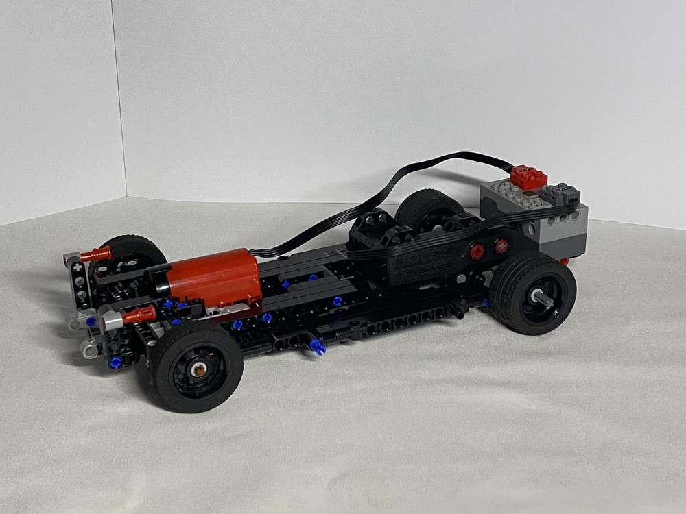 Lego Moc High Speed Chassis By Redhotrod Rebrickable Build With Lego