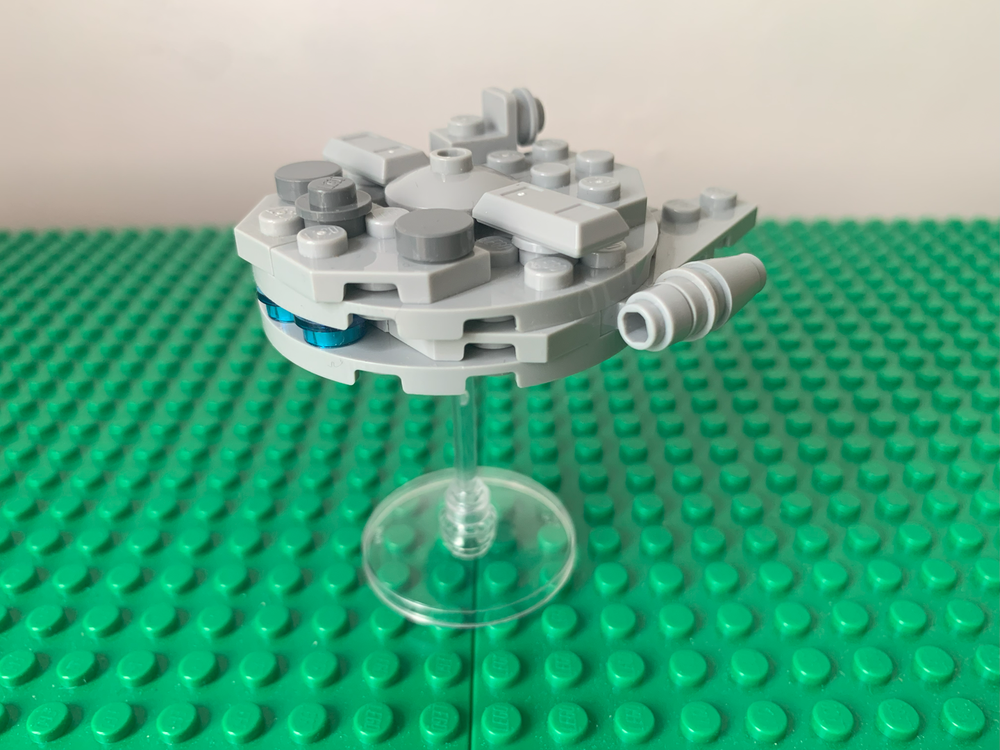 Lego Moc Micro Millennium Falcon By Sean1 Rebrickable Build With Lego