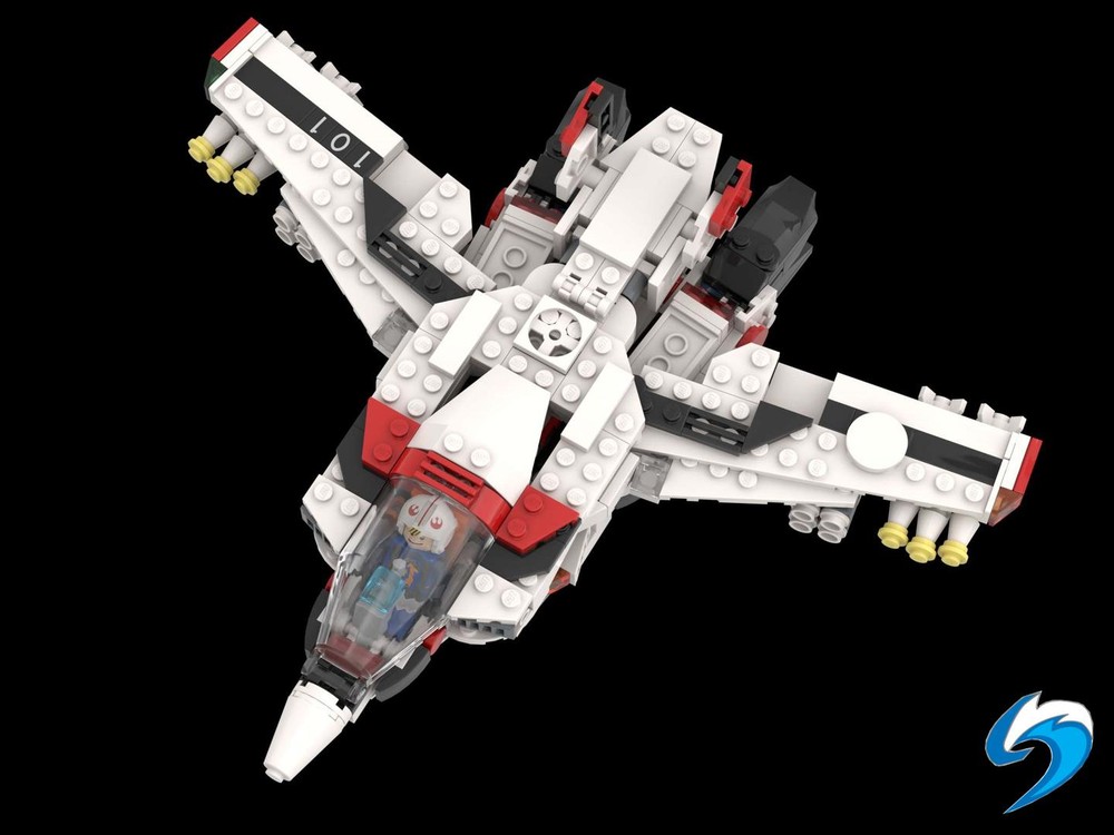 LEGO MOC MARCROSS VF-1S ARMED by plug_pak | Rebrickable - Build with LEGO