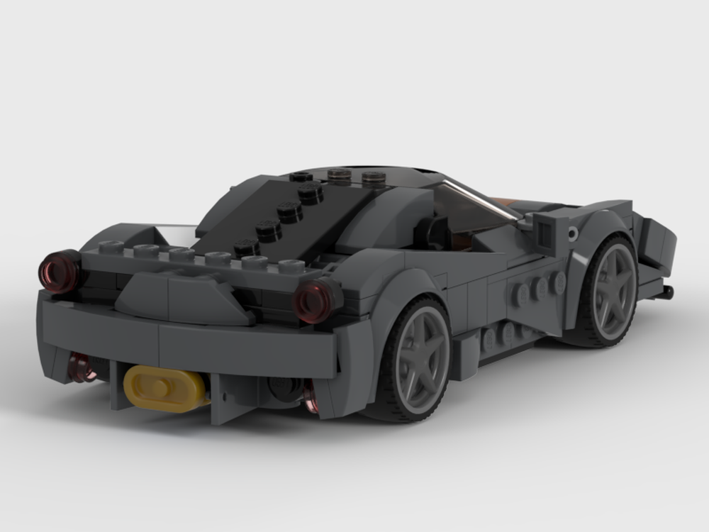 LEGO MOC 76915 Ferrari 458 by average.afol | Rebrickable - Build with LEGO