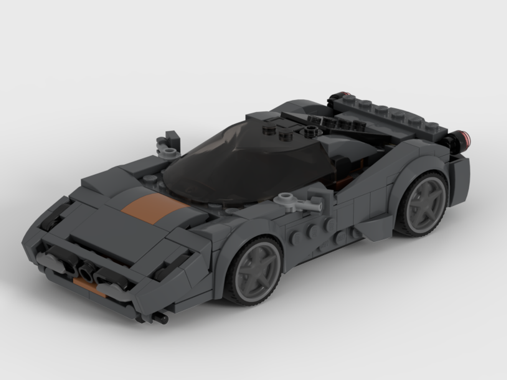 LEGO MOC 76915 Ferrari 458 by average.afol | Rebrickable - Build with LEGO