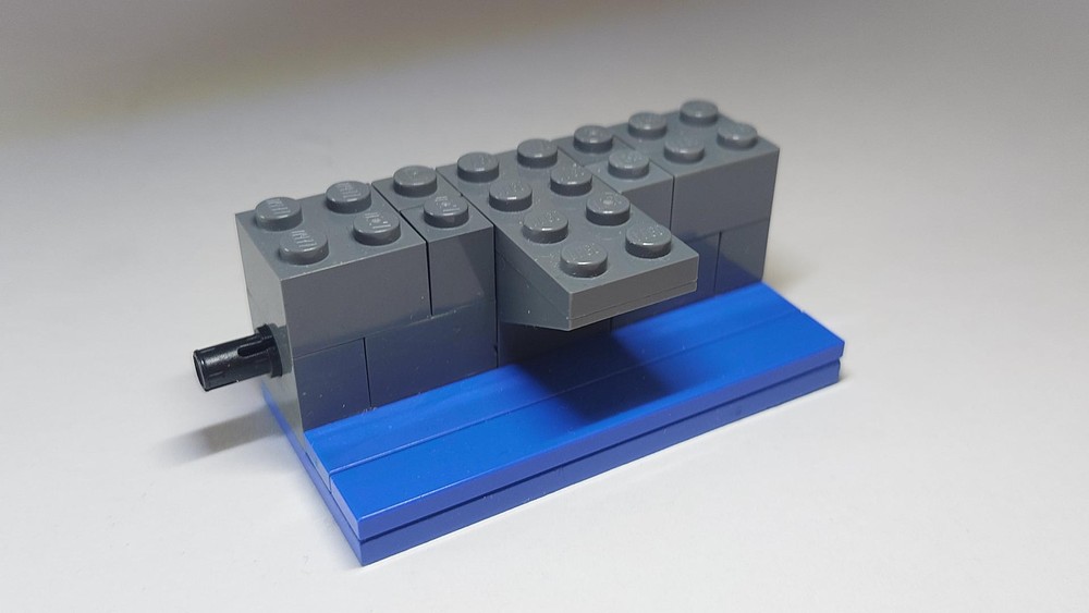 Lego Moc Canal Module With Bridge By Jimboblimb Rebrickable Build