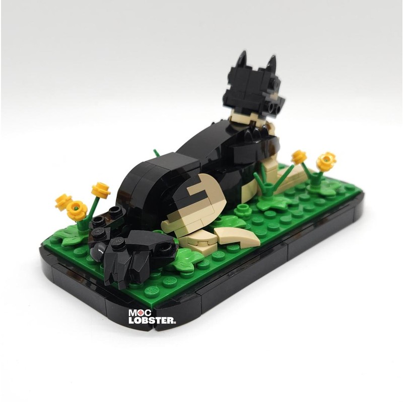 LEGO MOC Sasha (German Shepherd) by Moc_Lobster | Rebrickable - Build ...