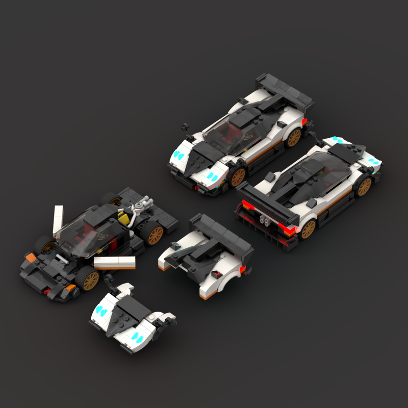 LEGO MOC pagani zonda r evo by WHM1209 | Rebrickable - Build with LEGO