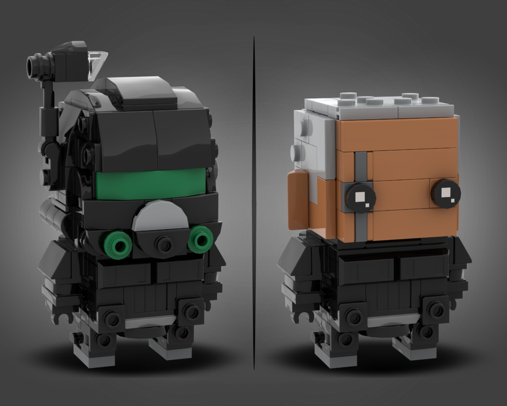 LEGO MOC Imperial Crosshair Brickheadz by Ant0noo | Rebrickable - Build ...