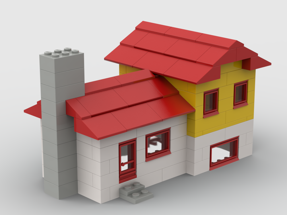 LEGO MOC The Cornell: Split Level Elegance in Town Plan Style by ...