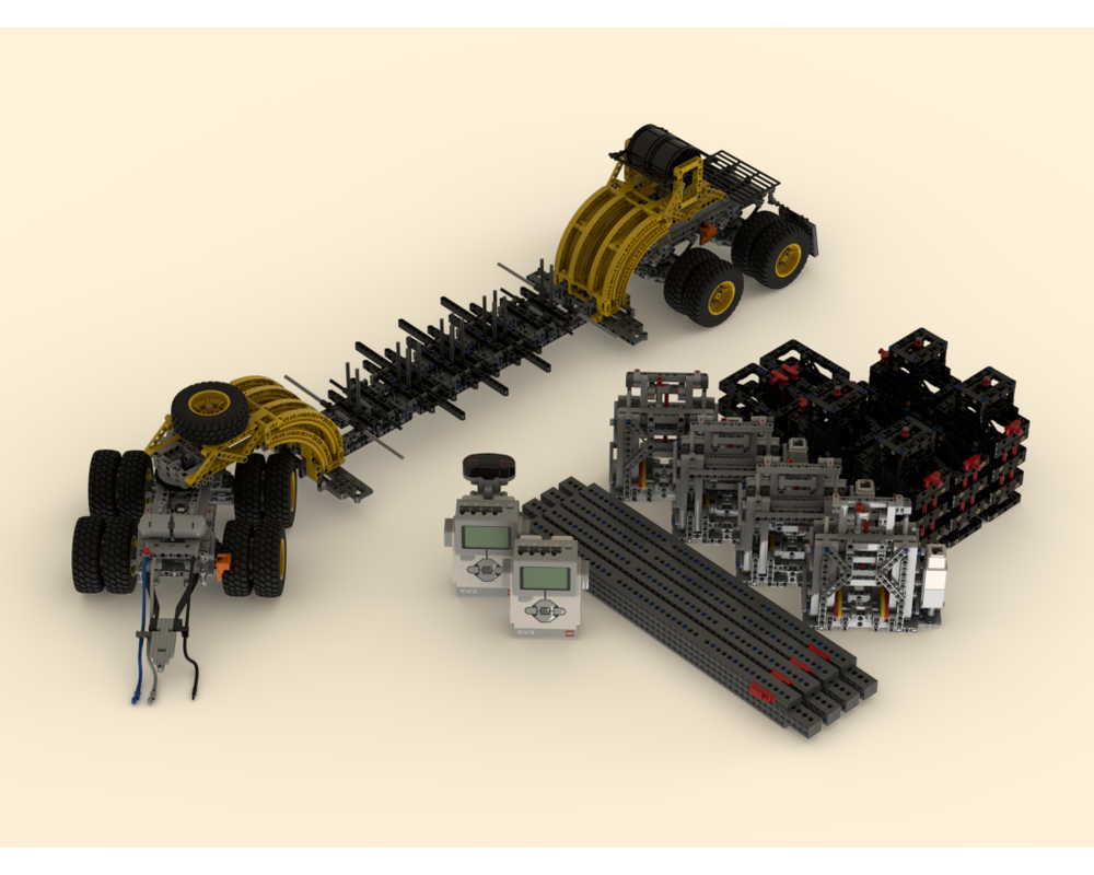 LEGO MOC Industrial Hoist System with Carrier Trailer by legolaus ...