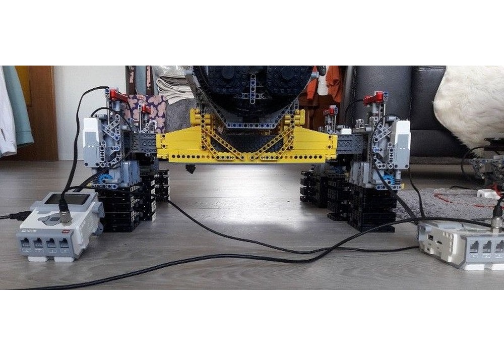 LEGO MOC-185640 Industrial Hoist System with Carrier Trailer by ...