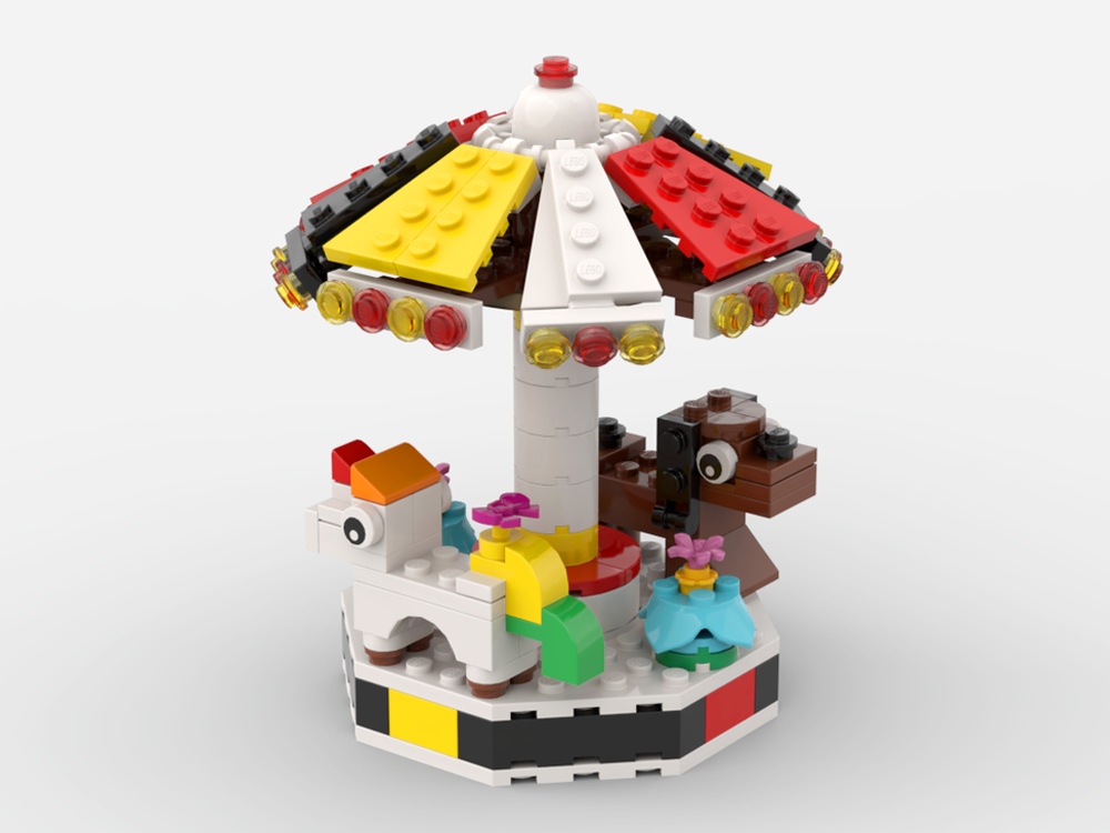 LEGO MOC Carousel by Agilinzzz | Rebrickable - Build with LEGO