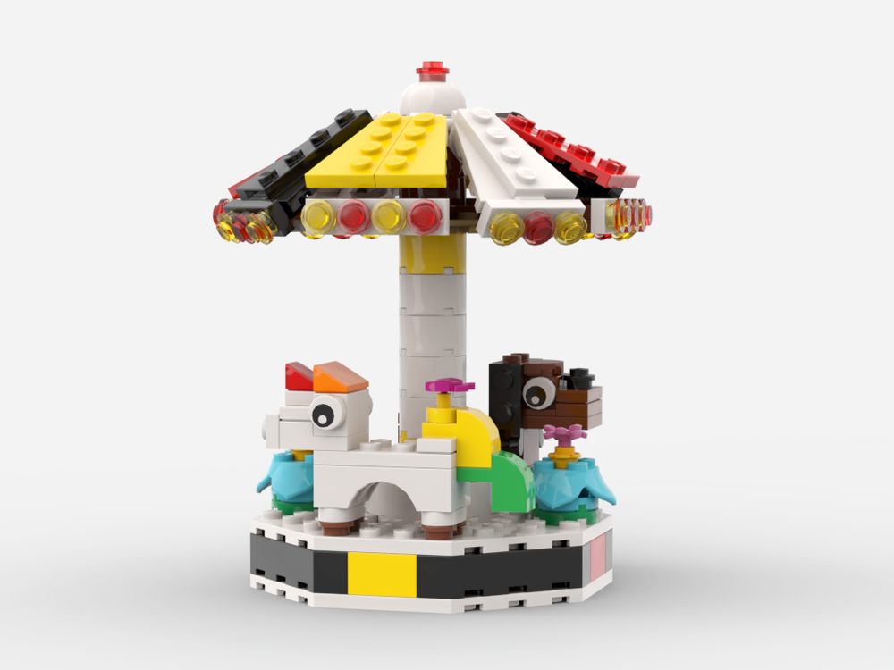 LEGO MOC Carousel by Agilinzzz | Rebrickable - Build with LEGO