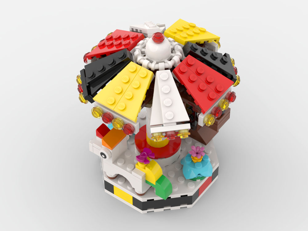 LEGO MOC Carousel by Agilinzzz | Rebrickable - Build with LEGO
