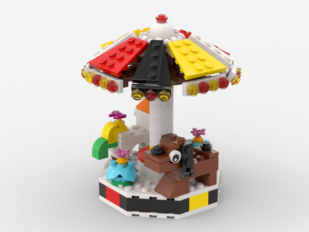 LEGO MOC Carousel by Agilinzzz | Rebrickable - Build with LEGO