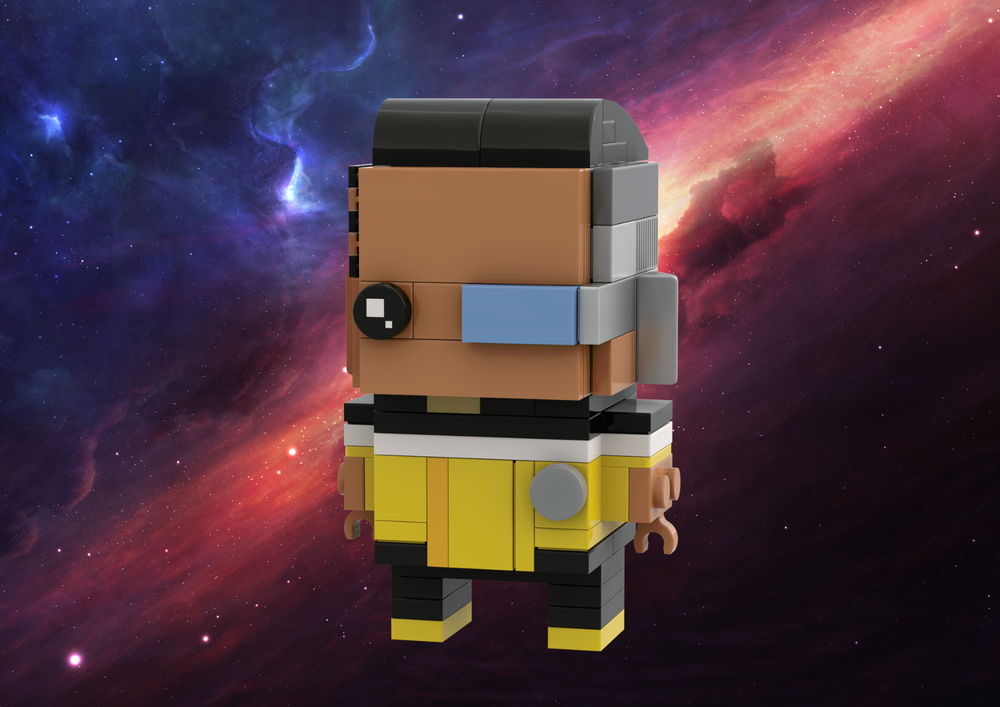 LEGO MOC Ensign Sam Rutherford by RetroBrix | Rebrickable - Build with LEGO