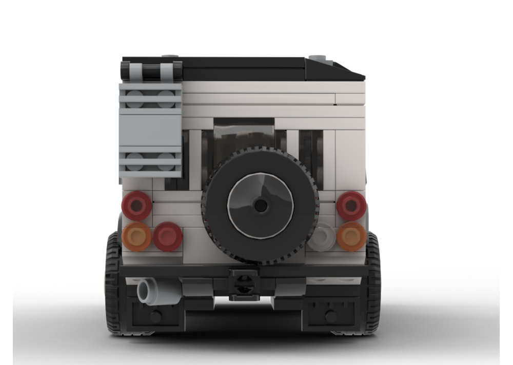 Lego Moc Land Rover Defender 110 By Blake Hogan Builds Rebrickable