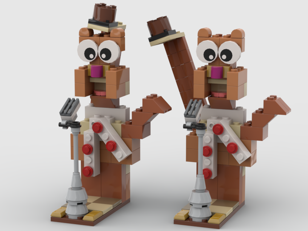 LEGO MOC 11021 + 10698 - The Muppets! by danielberg44 | Rebrickable ...