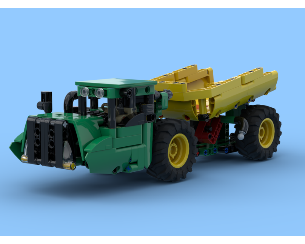 LEGO MOC Caterpillar AD45 by east_brick_customs | Rebrickable - Build ...