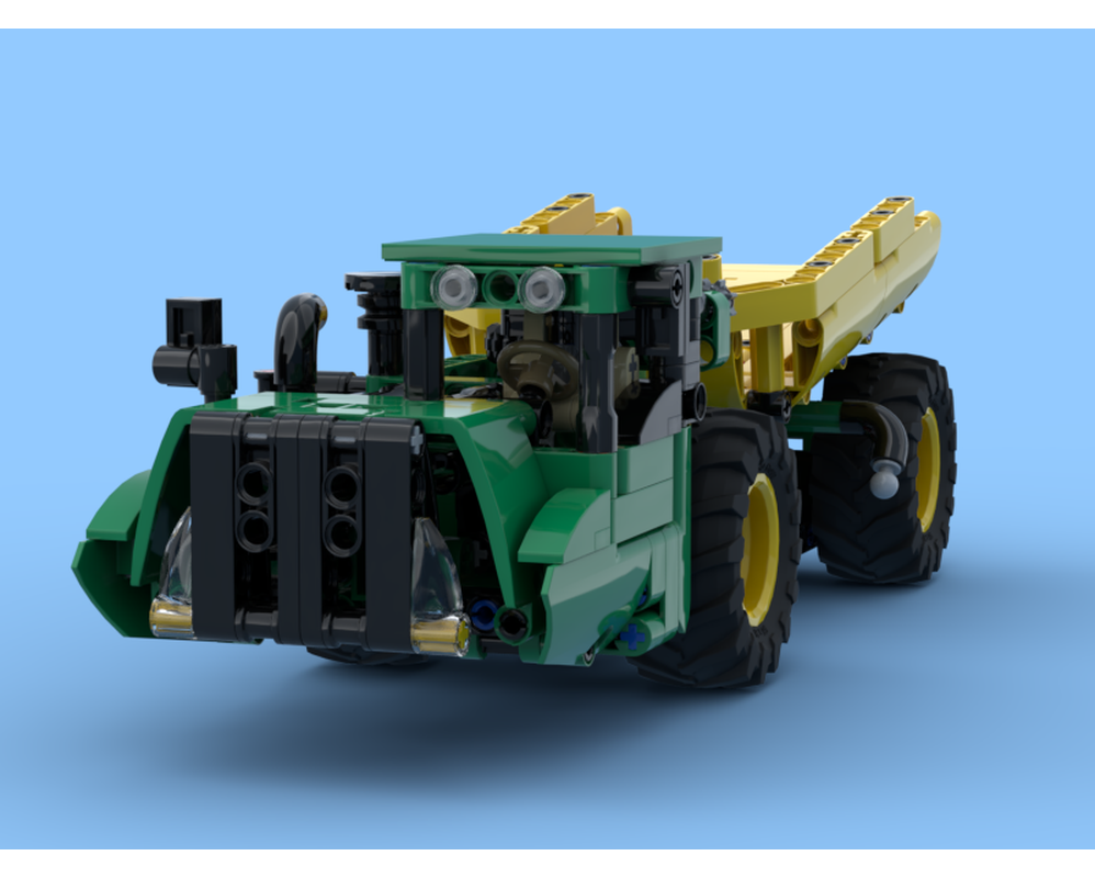 LEGO MOC Caterpillar AD45 by east_brick_customs | Rebrickable - Build ...