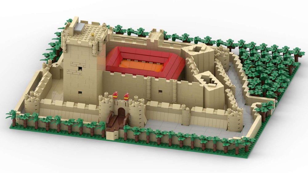 LEGO MOC-185661 Castle of La Mota by fcarrasco | Rebrickable - Build ...