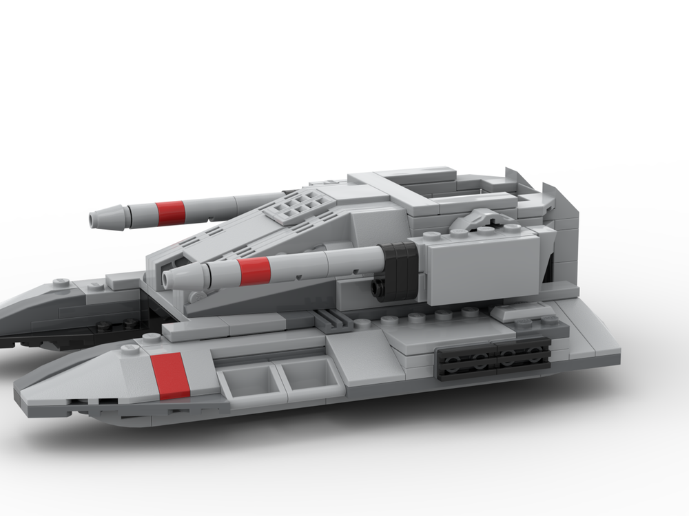 LEGO MOC Scout-class 2-M Repulsor Tank by Fabian2 | Rebrickable - Build ...