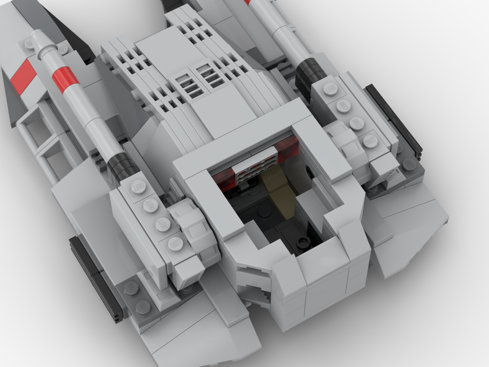 LEGO MOC Scout-class 2-M Repulsor Tank by Fabian2 | Rebrickable - Build ...