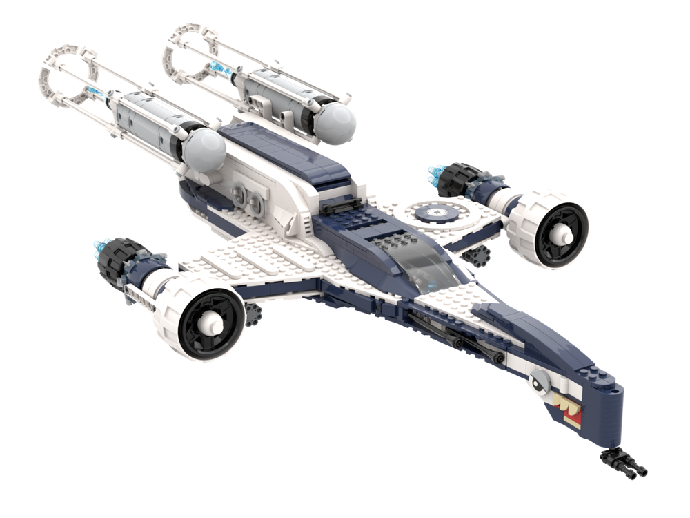 LEGO MOC Swift Muunilinst Dropship by Mirage_ | Rebrickable - Build ...