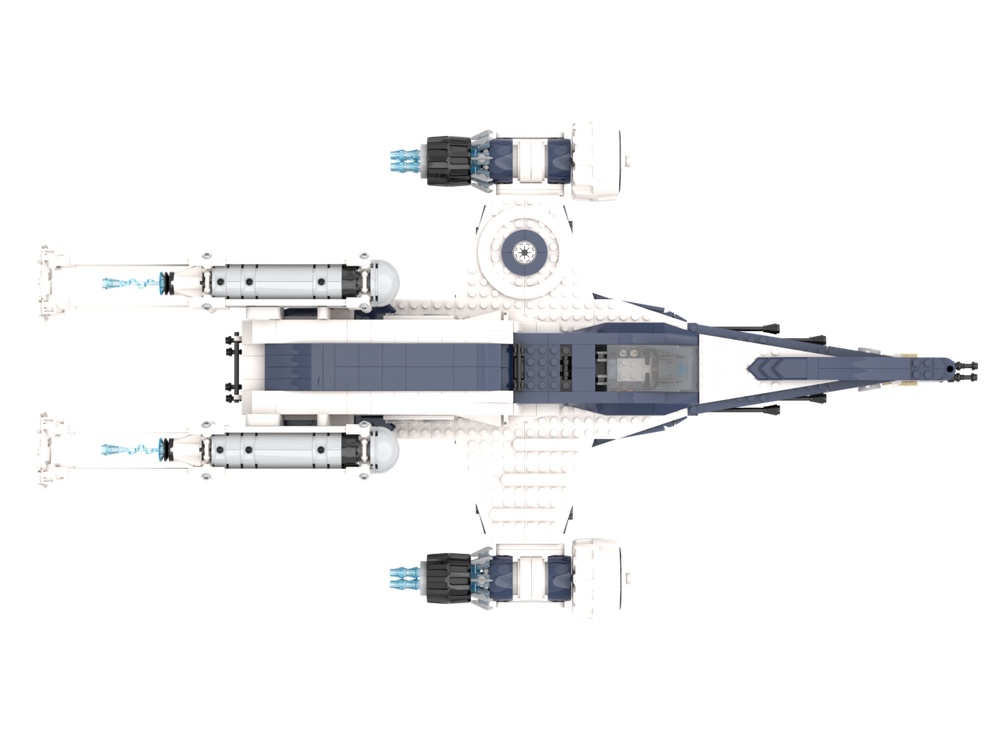 Lego Moc Swift Muunilinst Dropship By Mirage Rebrickable Build