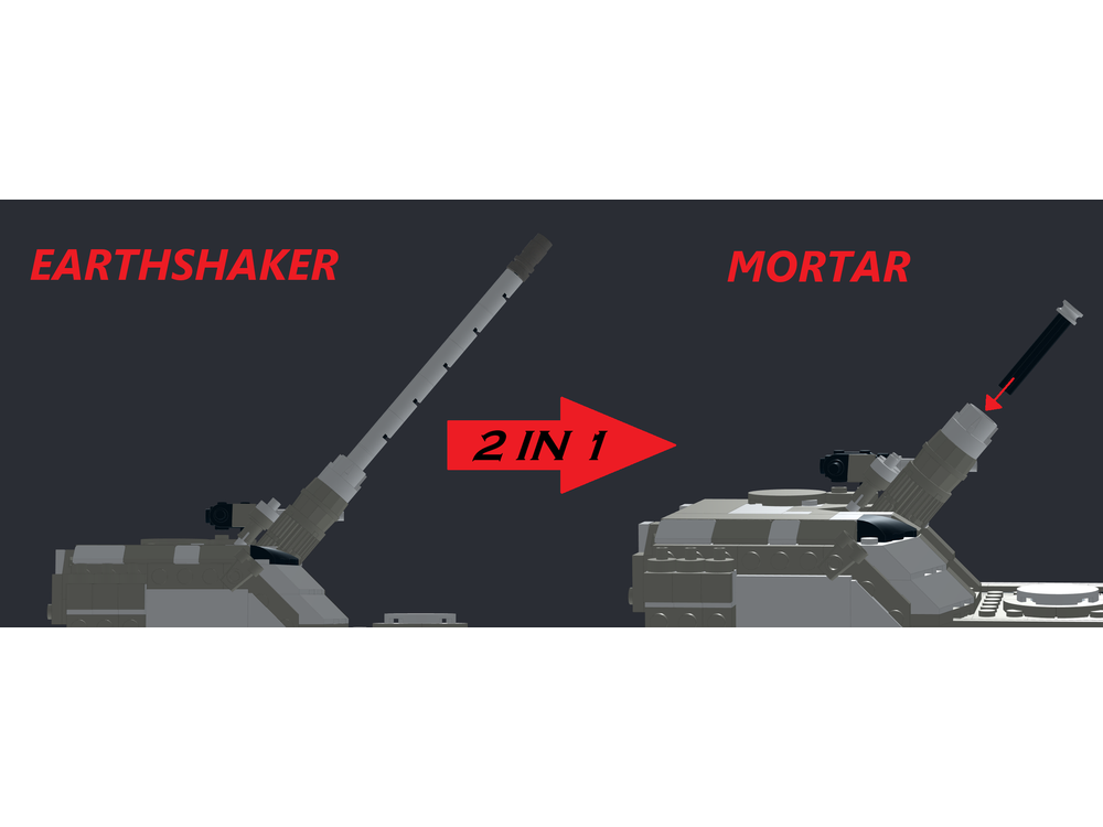 LEGO MOC Warhammer 40k - Astra Militarum Basilisk 2in1 by ...