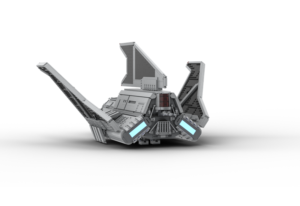 LEGO MOC SW UCS The Havoc Marauder Shuttle of the Bad Batch Upgraded ...