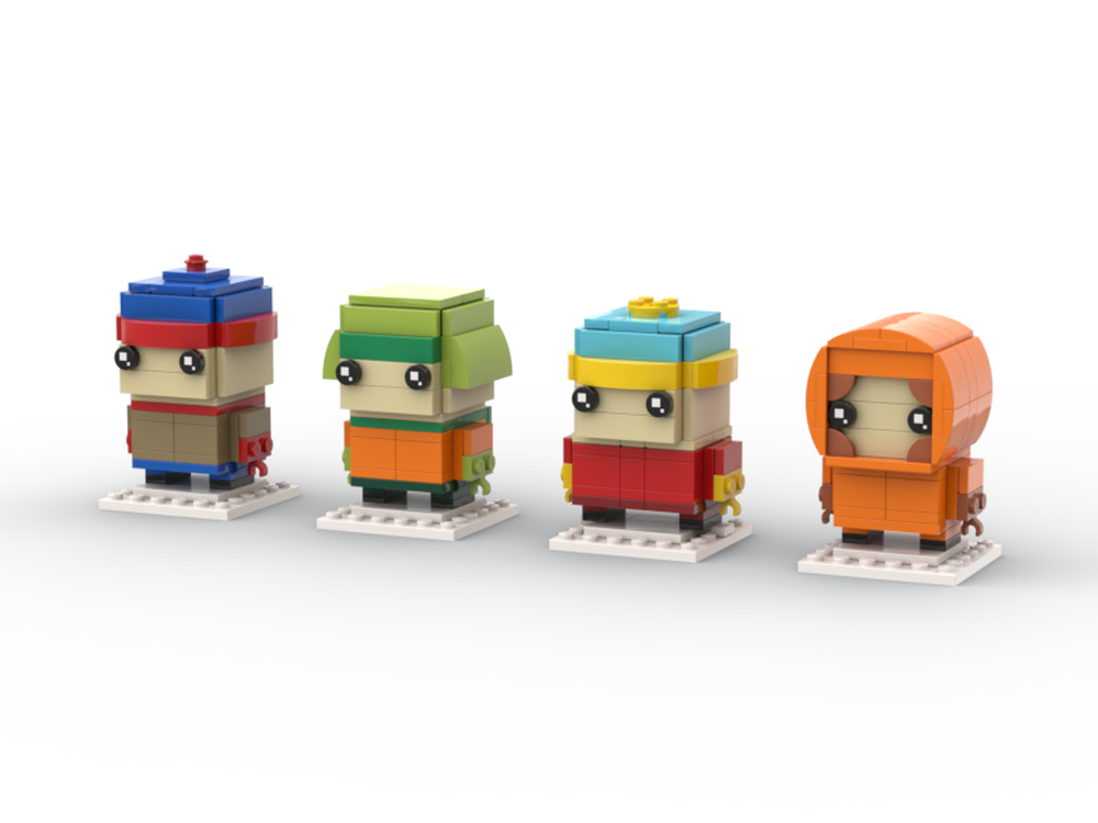 LEGO MOC South Park Brickheadz by flavorbricks | Rebrickable - Build ...
