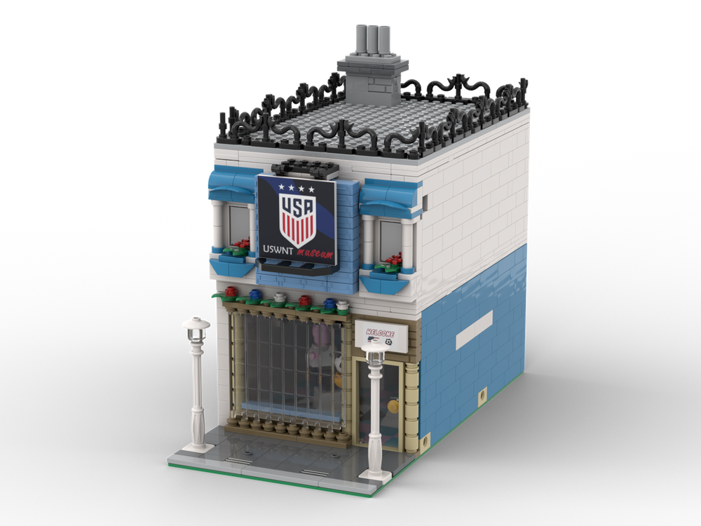 LEGO MOC USWNT Museum by daniels13ca | Rebrickable - Build with LEGO