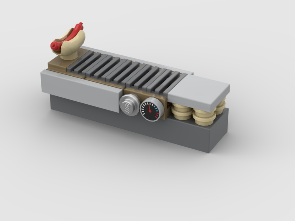LEGO MOC Restaurant grill by TheMightySumo | Rebrickable - Build with LEGO