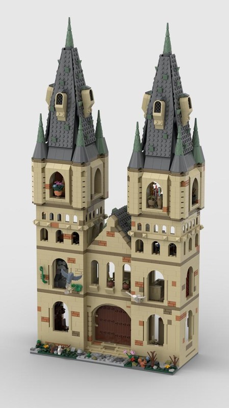 Lego Moc Bell Tower By Polokot Rebrickable Build With Lego