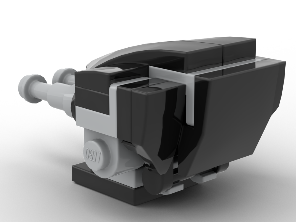 LEGO MOC Twin Turret V1 by Asera | Rebrickable - Build with LEGO