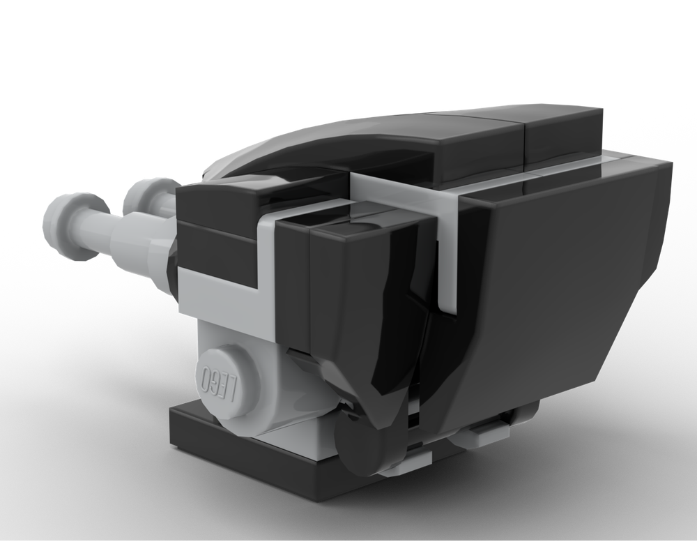 LEGO MOC Twin Turret V1 by Asera | Rebrickable - Build with LEGO