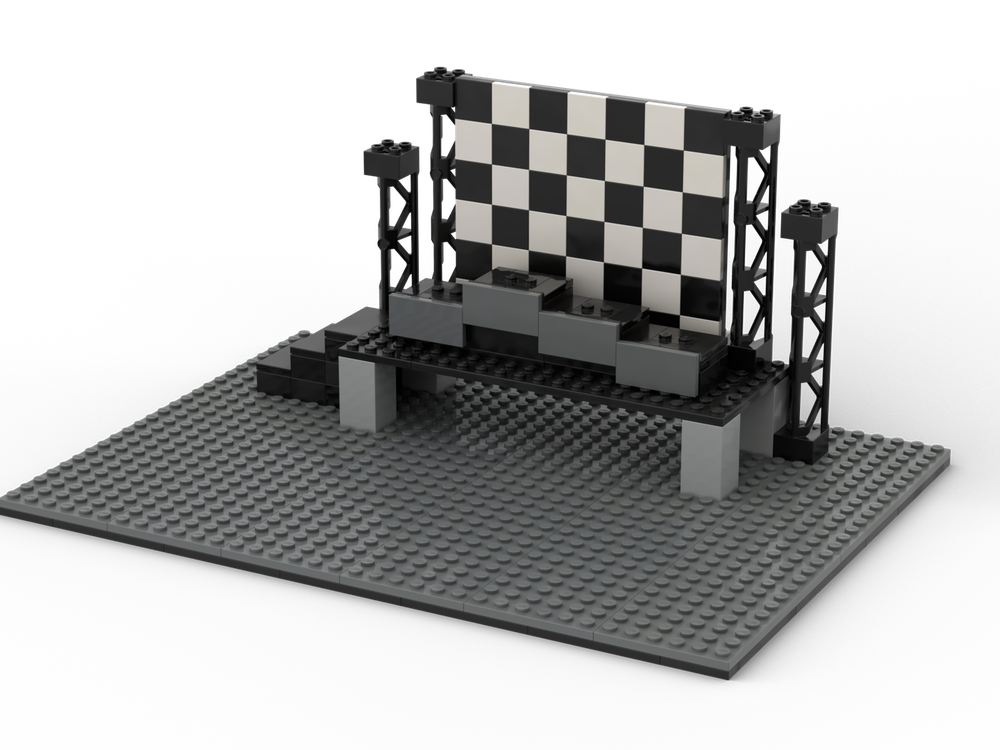 LEGO MOC Podium by bloco_de_ideias | Rebrickable - Build with LEGO
